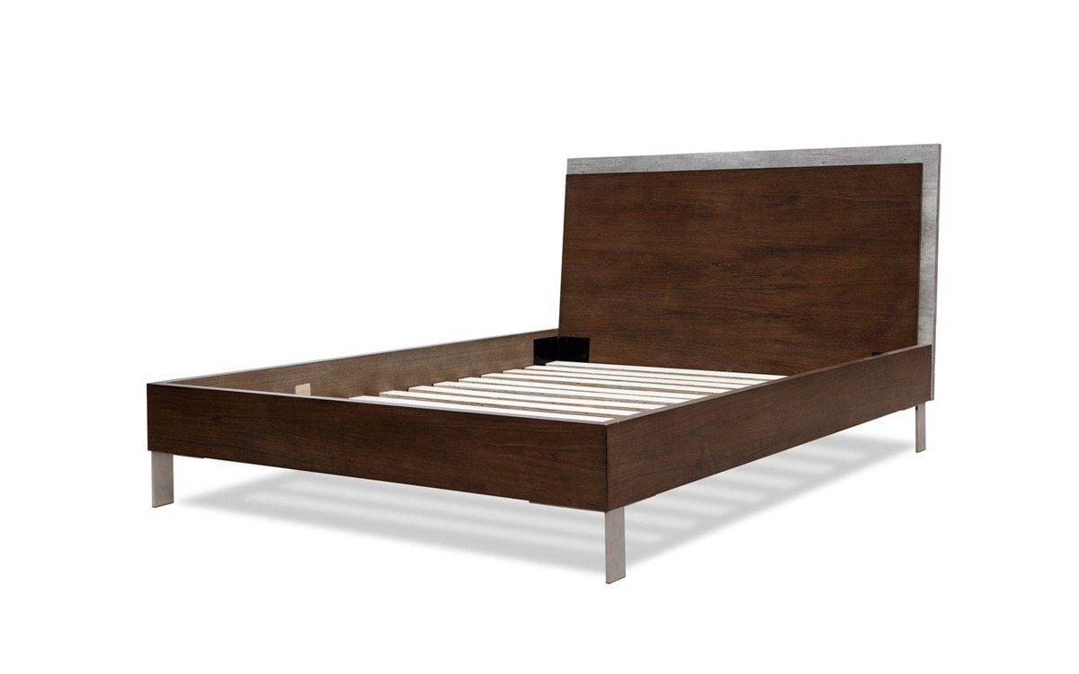 Conner Modern Bed Brown | Paramus Mega Furniture