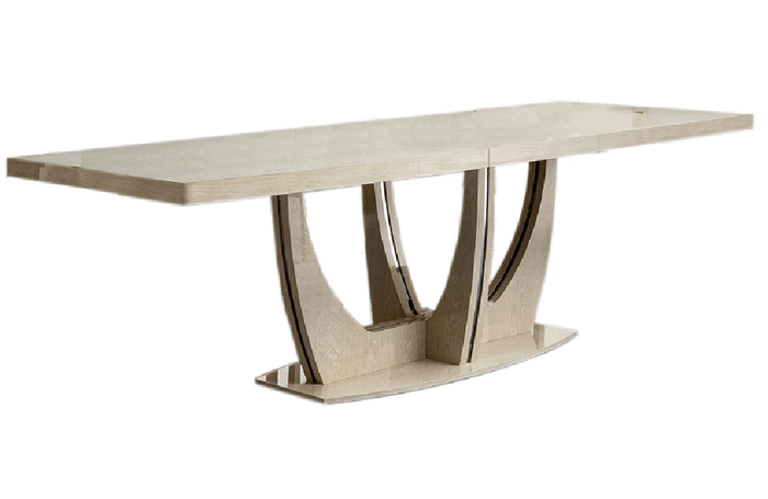 Elite Dining Ivory Table | Paramus Mega Furniture