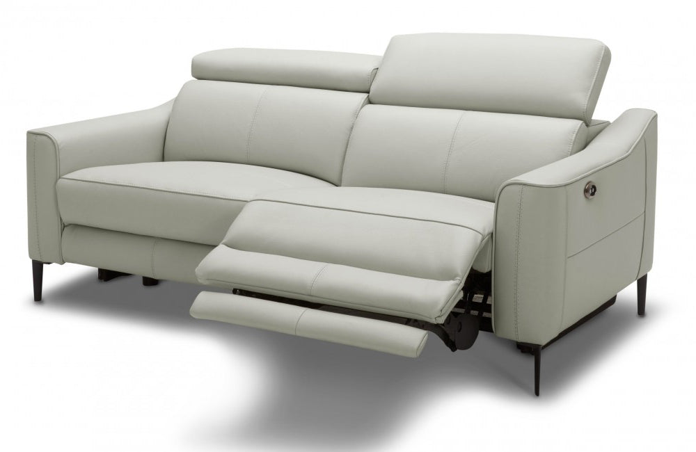 Divani Casa Eden Modern Grey Leather Sofa Set | Paramus Mega Furniture