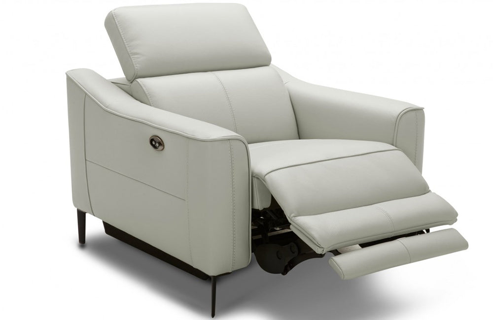 Divani Casa Eden Modern Grey Leather Sofa Set | Paramus Mega Furniture